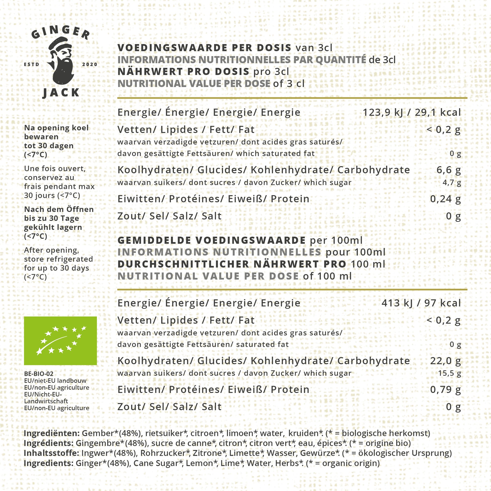 GINGER JACK 🤘 Your daily shot of ginger – Ginger Jack